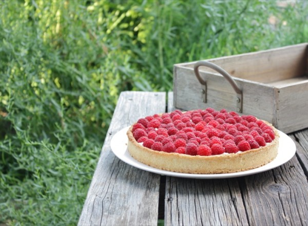 Fresh Raspberry Tart A Canadian Foodie