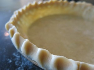 The Tenderflake Pie Pastry Recipe from the side of the box