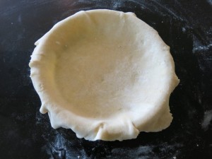 The Tenderflake Pie Pastry Recipe from the side of the box