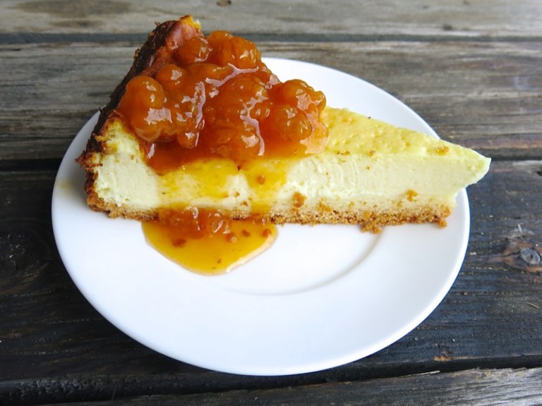 Homemade Quark Cake or Käsekuchen Mit Quark with Homemade Quark