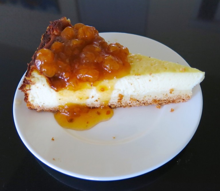 Homemade Quark Cake or Käsekuchen Mit Quark with Homemade Quark