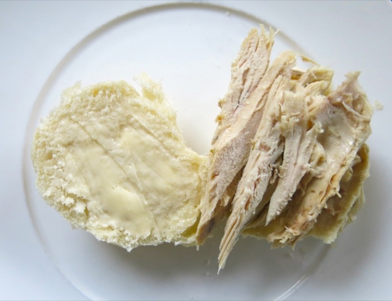 Canadian Holiday Basic: Turkey on a Bun with Cranberry Sauce