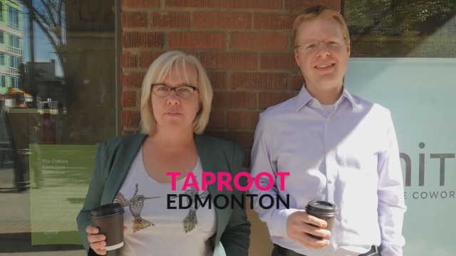 What is Taproot Edmonton: Let's Grow our own Edmonton Stories!