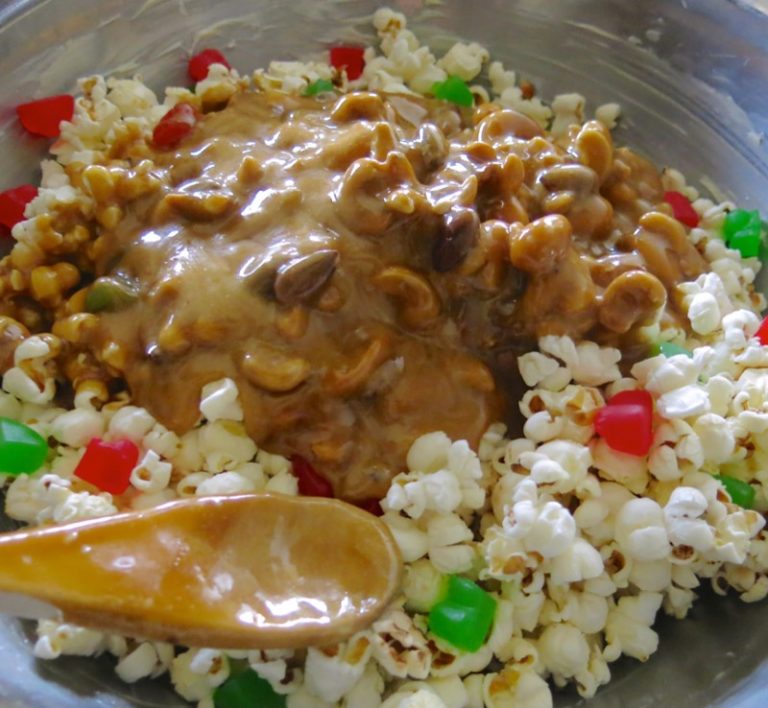 Grandma Maude's Caramel Popcorn or Poppycock or Popcorn Cakes