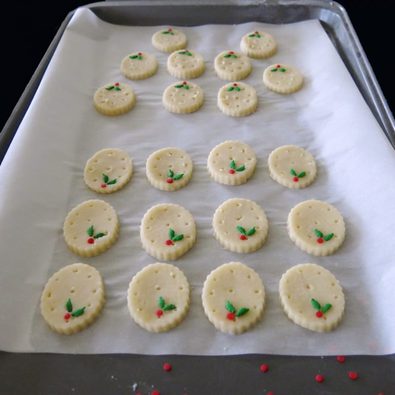 Mom's Canadian Traditional Shortbread Cookie Recipe 2016