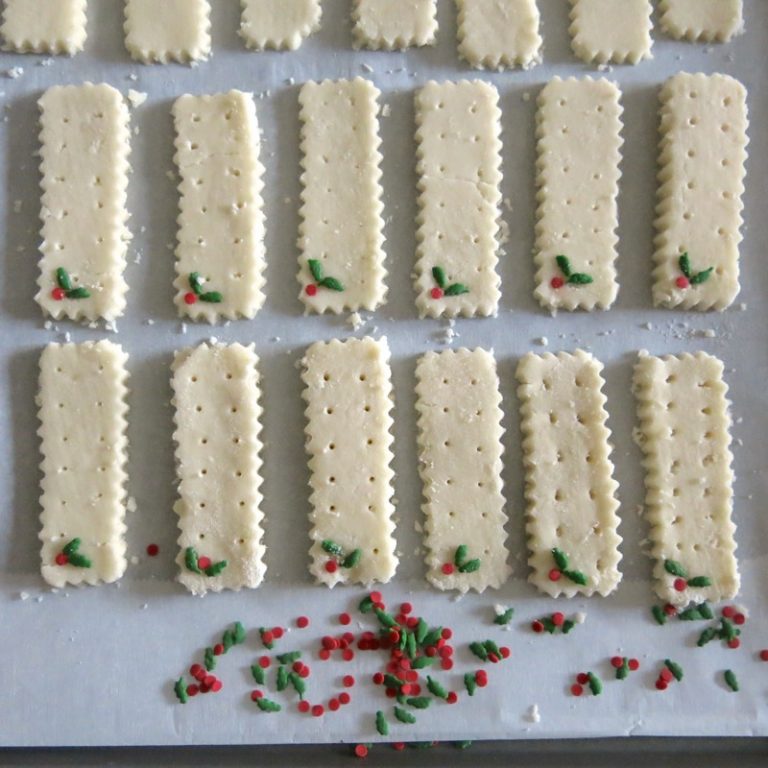 Mom's Canadian Traditional Shortbread Cookie Recipe 2016