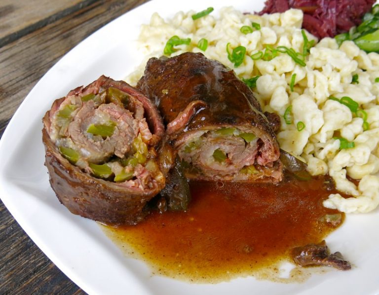 Scrumptious German Fleisch Rouladen: Cooking in the Kitchen with ...