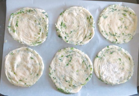 Homemade Green Onion Cakes: Cooking in the Kitchen with Ming Franks
