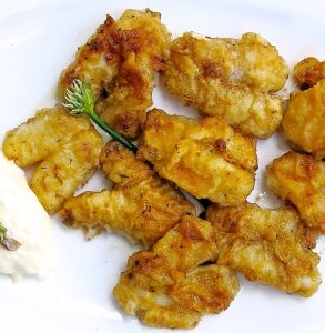 Fried Cod Tongues: In the Kitchen with Emily Mardell at GetJoyfull