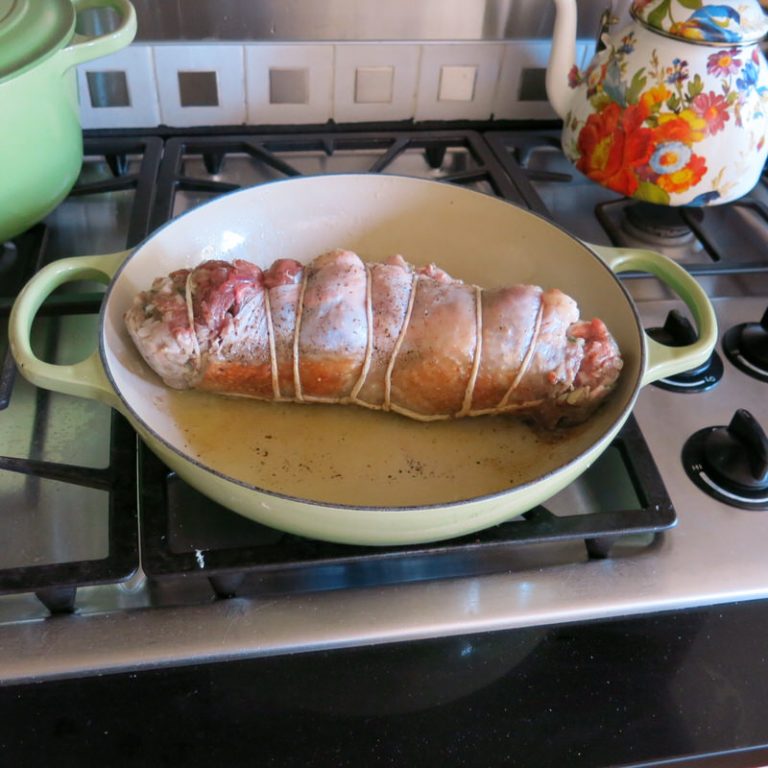 Turkey Leg Roulade with Pancetta and Sage with Larissa Prouse