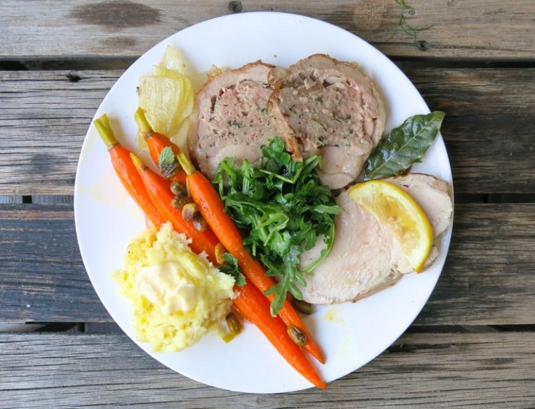 Turkey Leg Roulade with Pancetta and Sage with Larissa Prouse