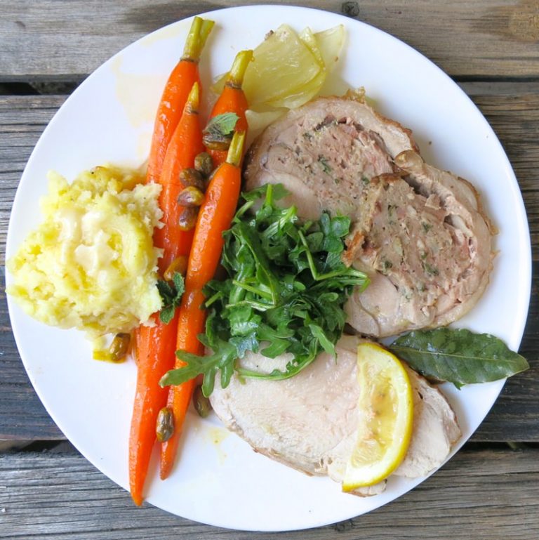 Turkey Leg Roulade with Pancetta and Sage with Larissa Prouse