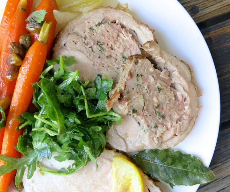 Turkey Leg Roulade with Pancetta and Sage with Larissa Prouse