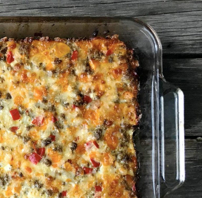 Keto Reboot Philly Cheese Steak Hamburger Casserole: Project 2019