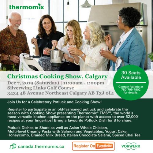 Thermomix Cooking Class In Edmonton January 11 2020